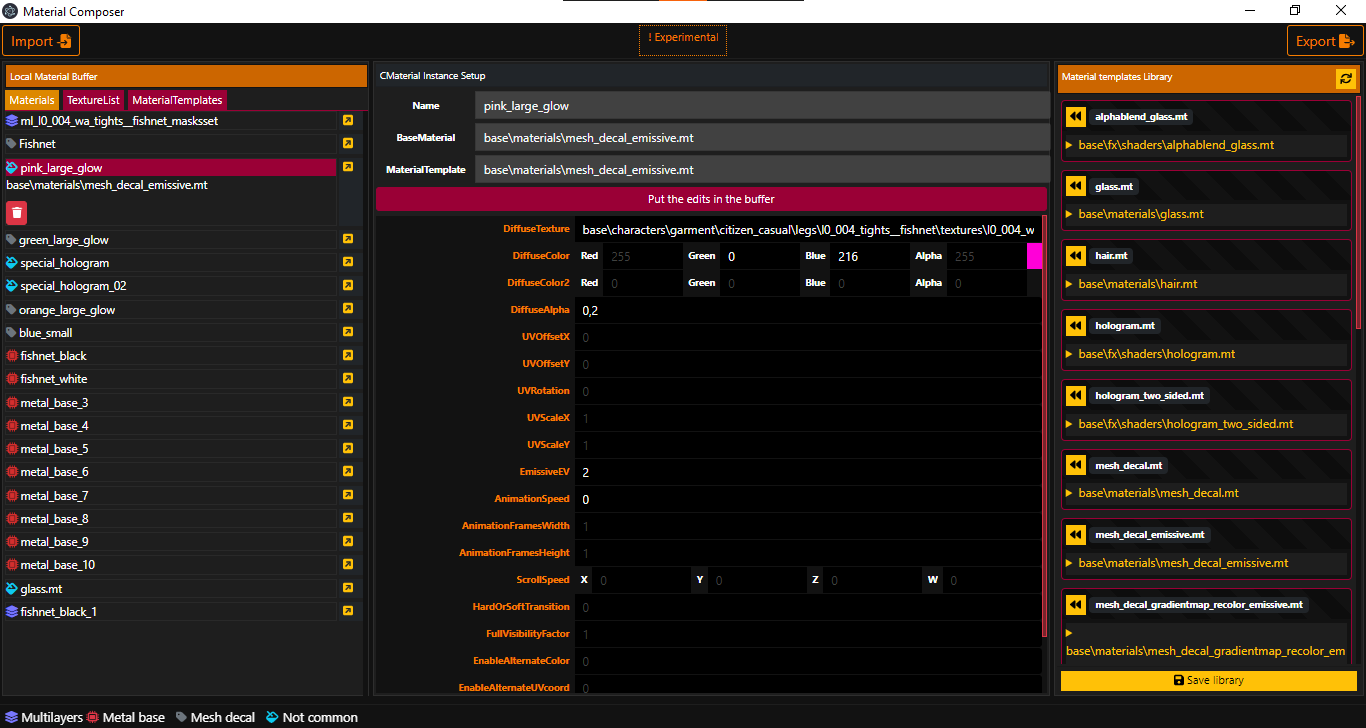 GitHub - Neurolinked/MlsetupBuilder: Cyberpunk 2077 modding tool to build json version of ...